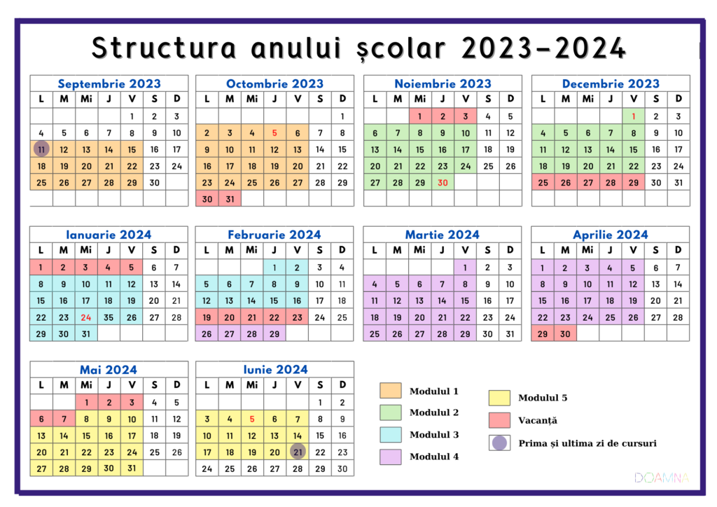 DOAMNA - Idei și materiale pentru școală